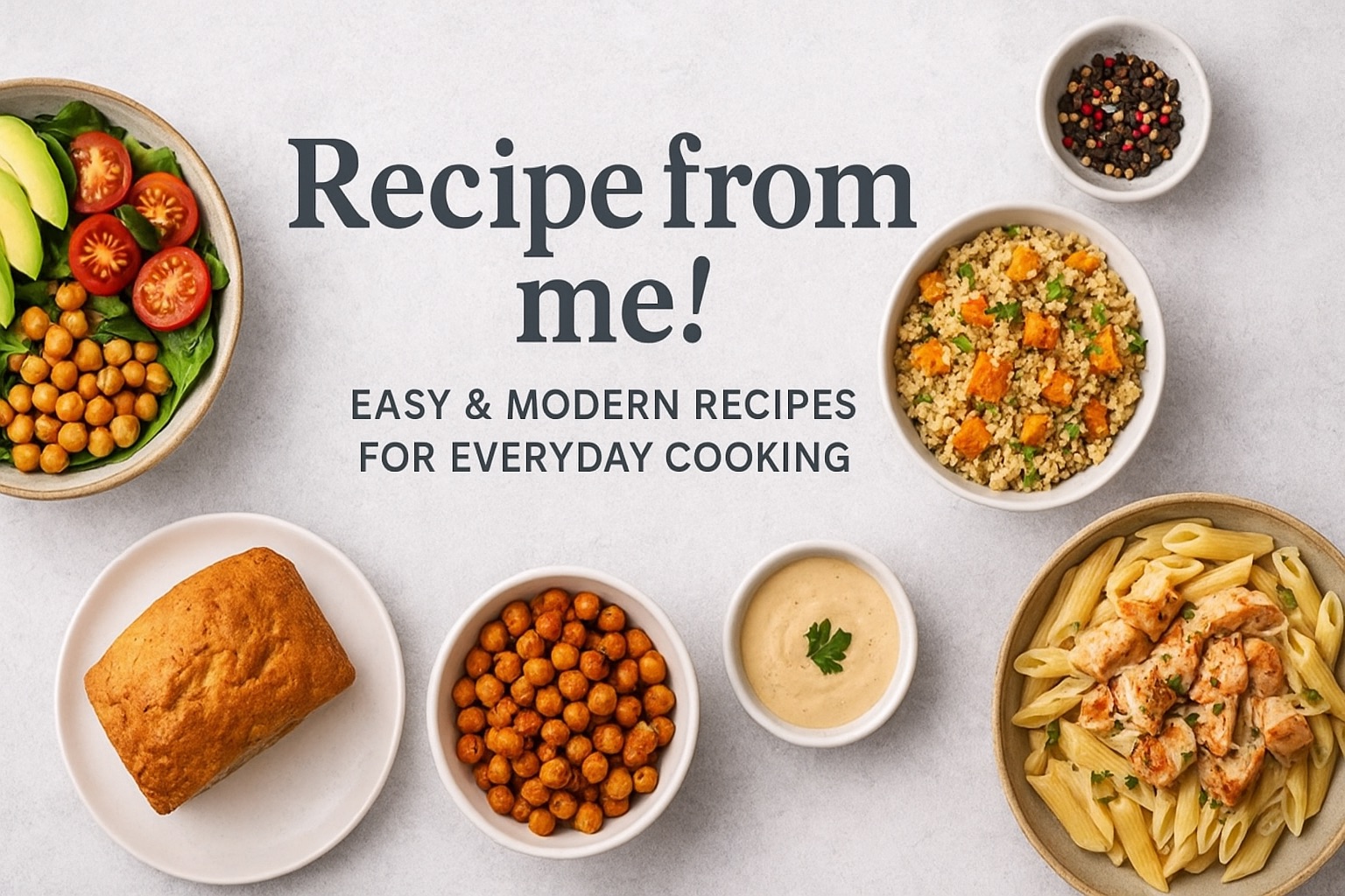 Recipe from me! - Easy & Modern Recipes for Everyday Cooking